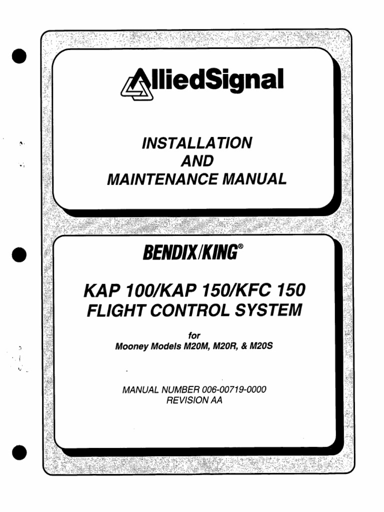 KFC150 - Mooney M20R Install Manual | PDF