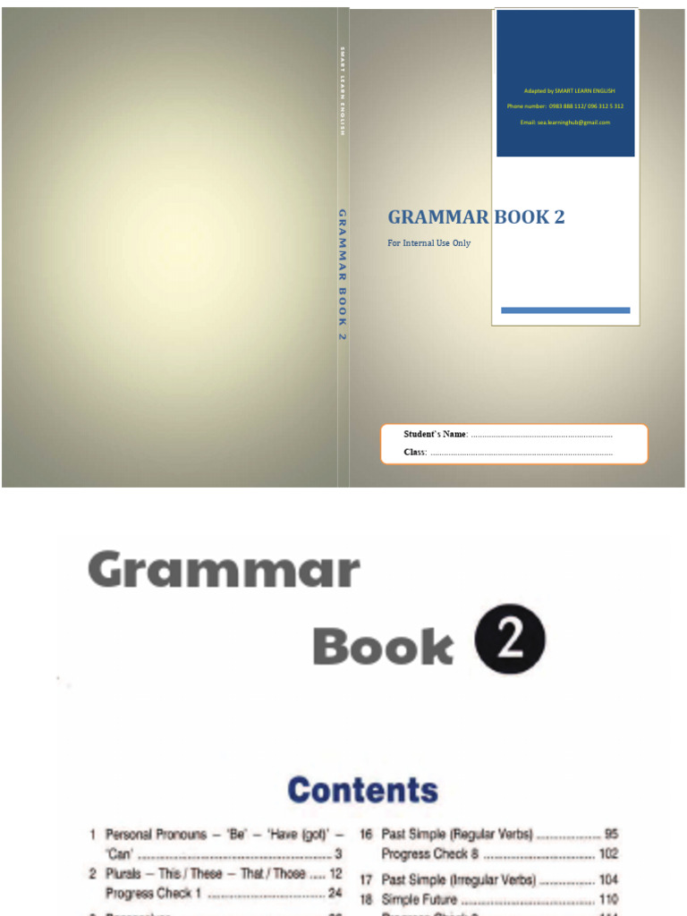 Grammar Book 2 | PDF