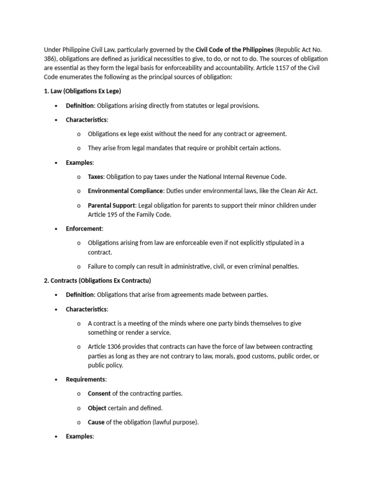 Under Philippine Civil Law | PDF | Negligence | Law Of Obligations