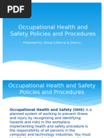 Ict Ohs | PDF | Occupational Safety And Health | Hazards
