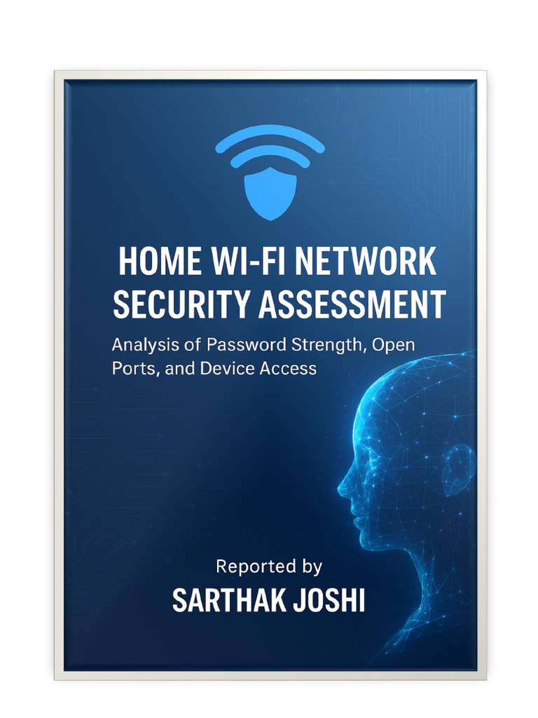 Home Wi-Fi Network Security Assessment | PDF | Cybercrime | Security