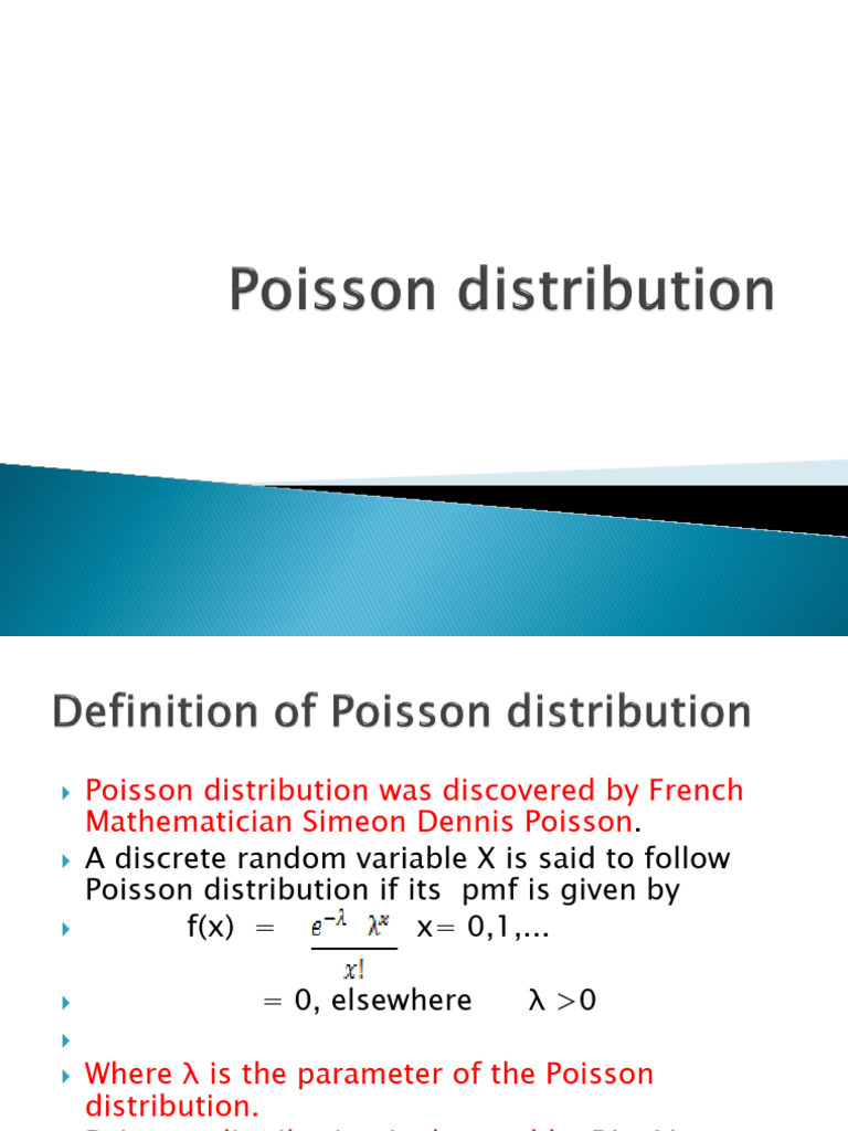 3 Poisson Distribution | PDF