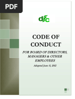 Code of Value and Ethics | PDF | Conflict Of Interest | Integrity