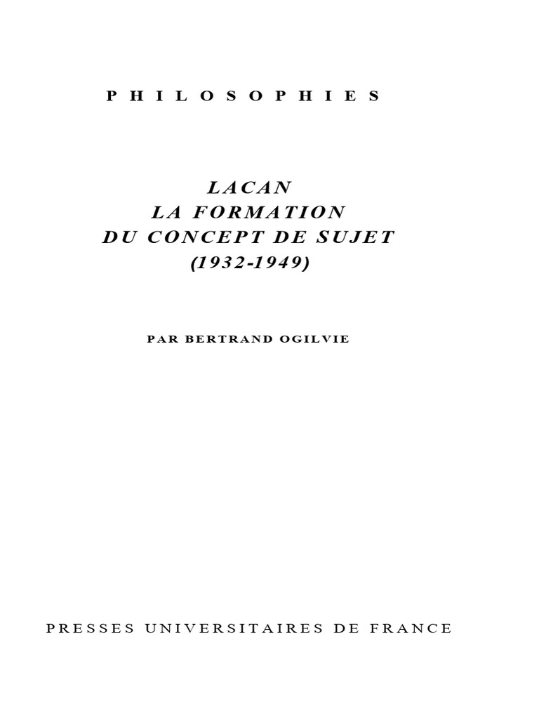 La Can La Formation Du Concept Desu Jet | PDF