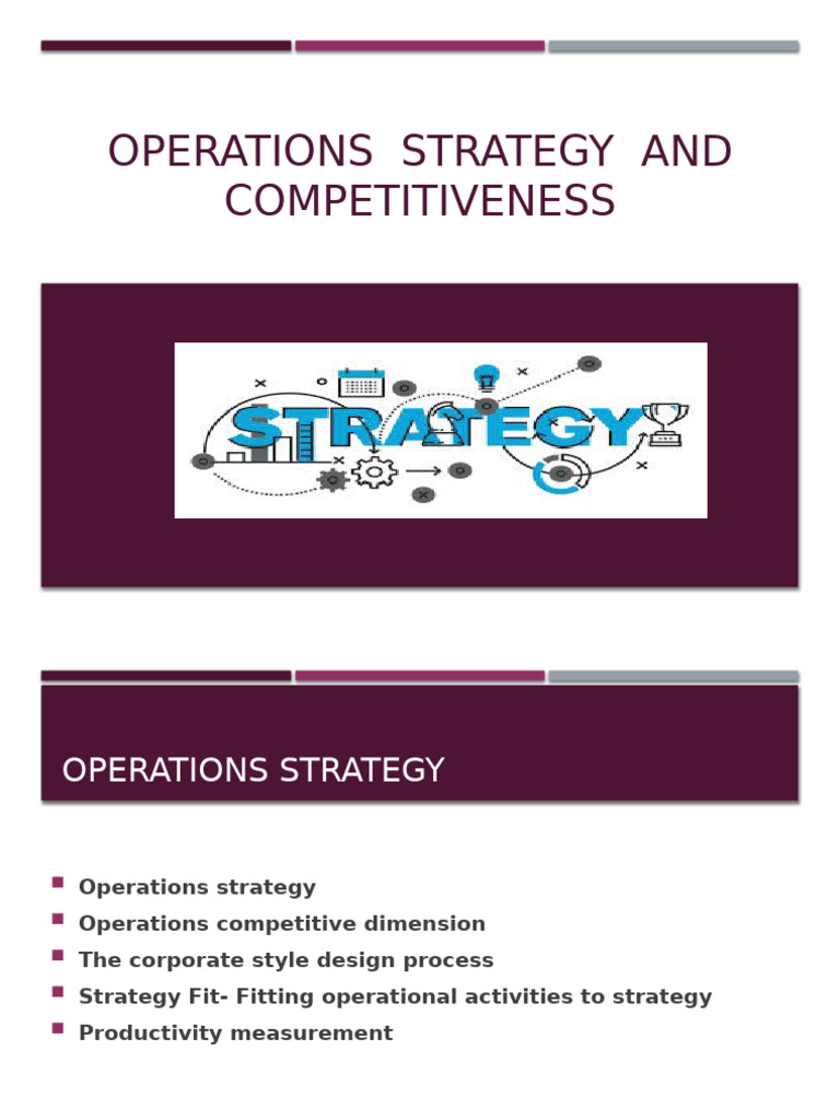 Module-2 Strategies and Competativenesshhhhhhhhh | PDF | Strategic ...