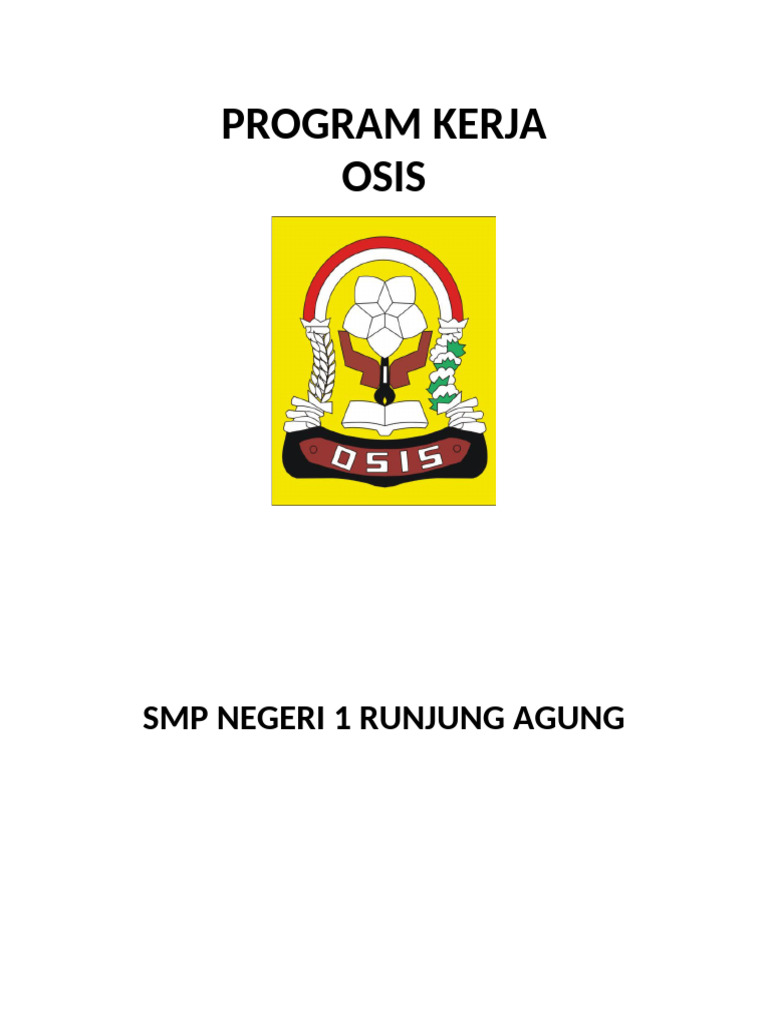 Laporan Pembina Osis | PDF