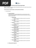 LX20250617-188 Copy of FIN 320 Final Project Financial Formulas | PDF ...
