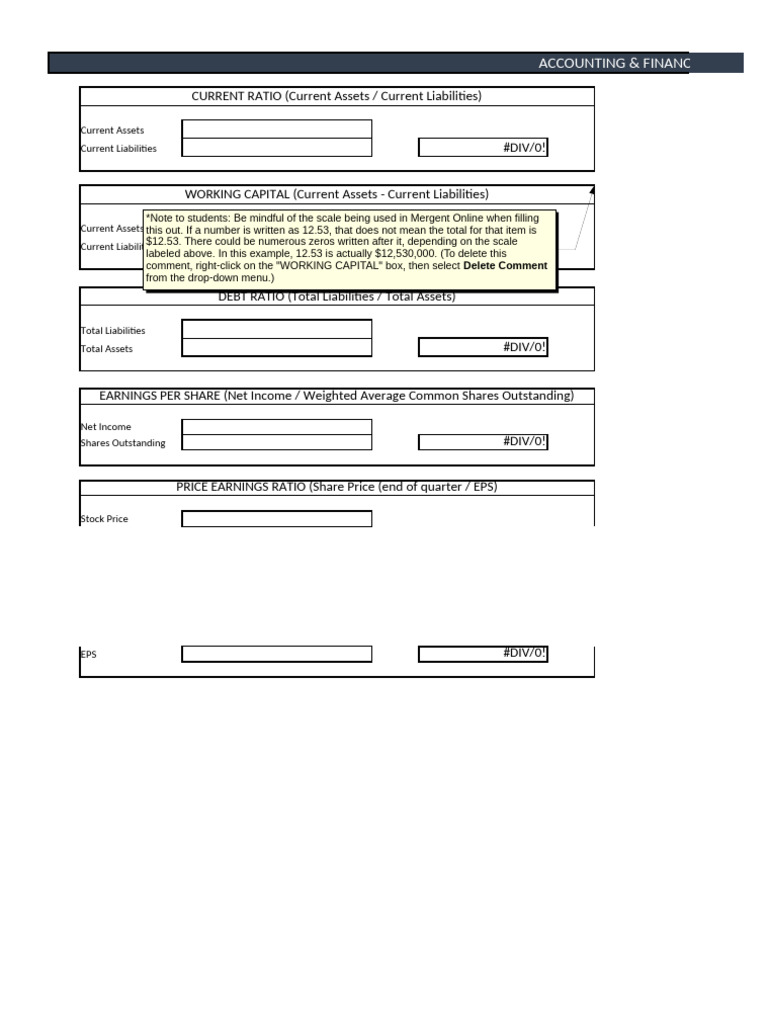 LX20250617-188 Copy of FIN 320 Final Project Financial Formulas | PDF ...