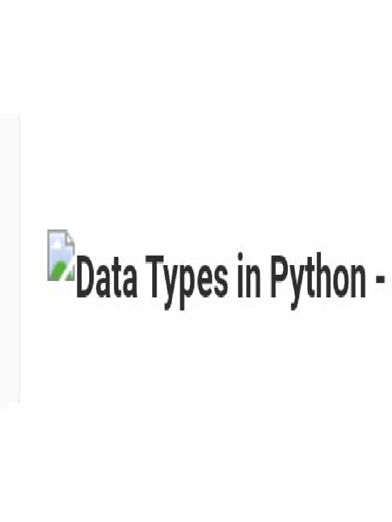 CS Data Types | PDF