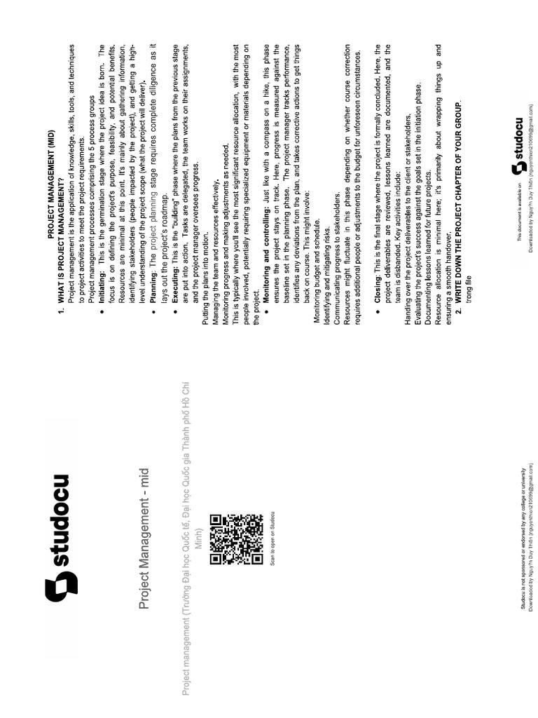 Project Mana 2 | PDF