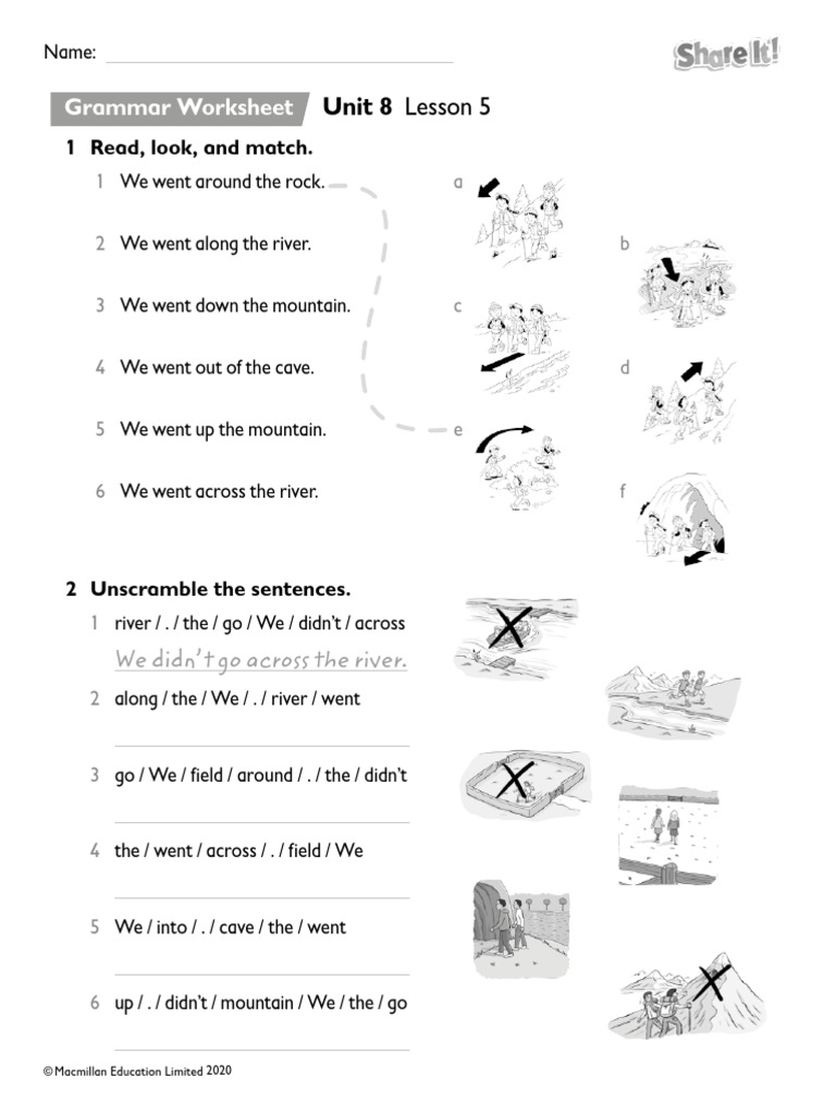 SI TRC3 U8 Les5 Grammar | PDF
