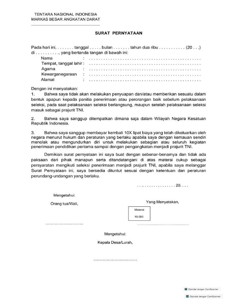 Blangko-Dinas (1) (1) - 2 | PDF