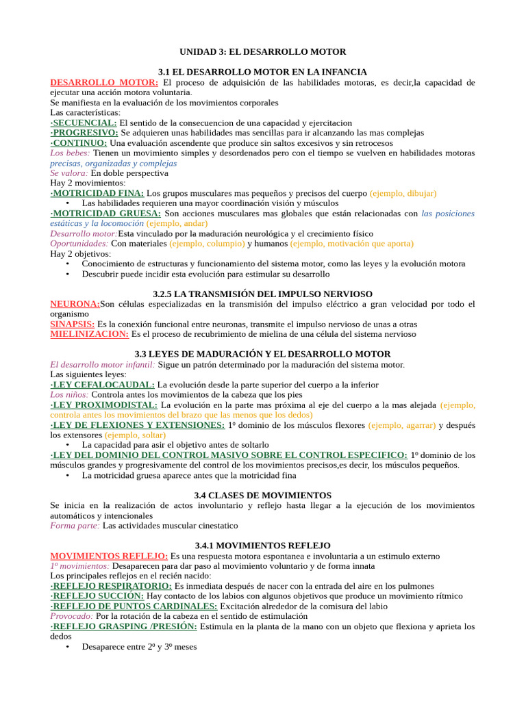 Tema 3 | PDF | Músculo | Neurona