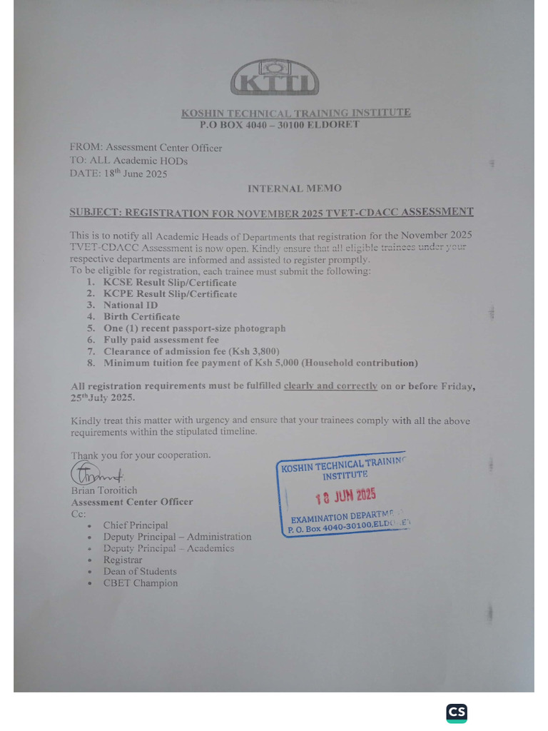 All Academics Hod | PDF