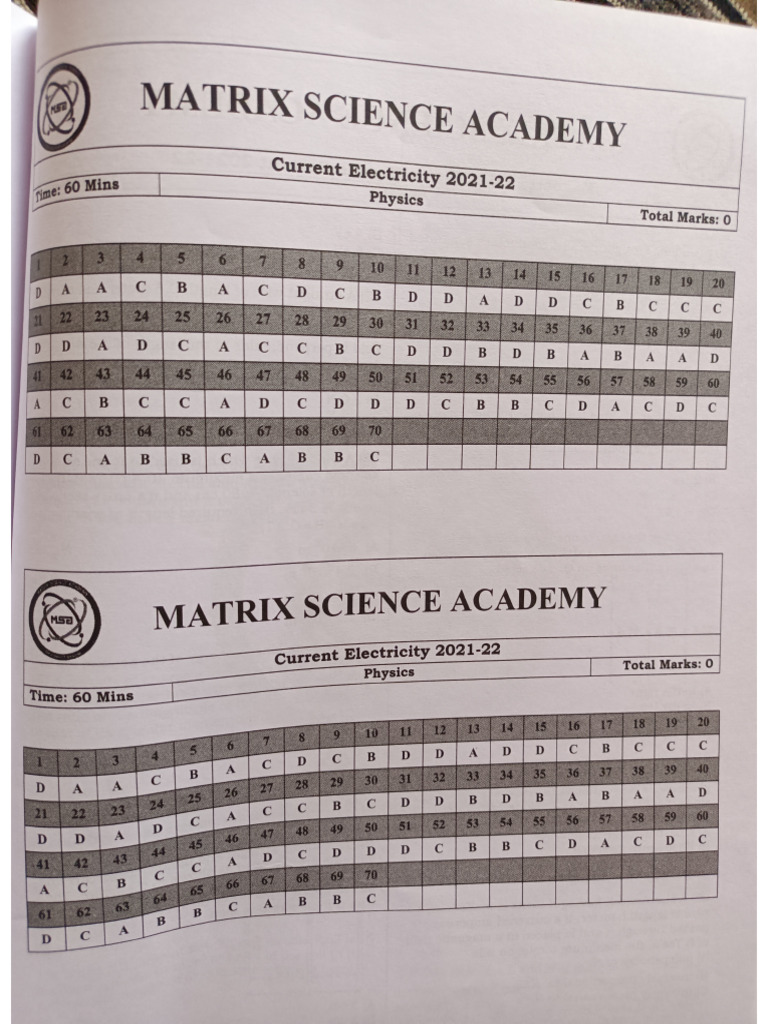 Current Electricity (LN 9) | PDF