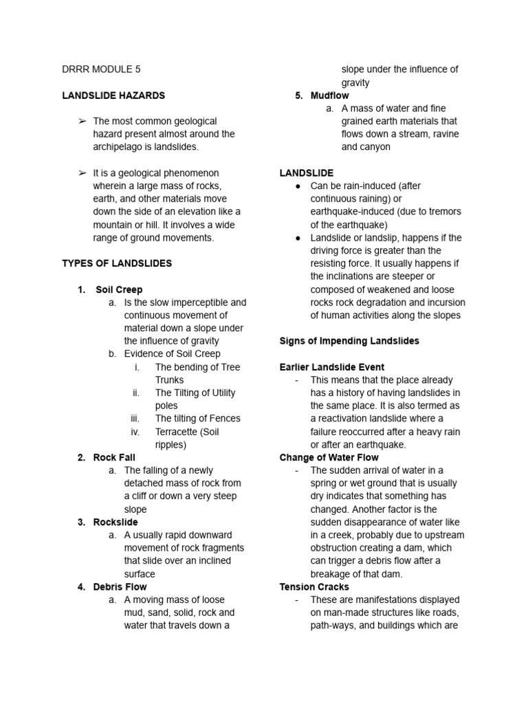 DRRR Reviewer Sumpa Ulet | PDF | Combustion | Flood