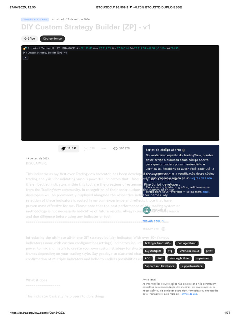 DIY Custom Strategy Builder v1 Guide | PDF | Valuation (Finance ...