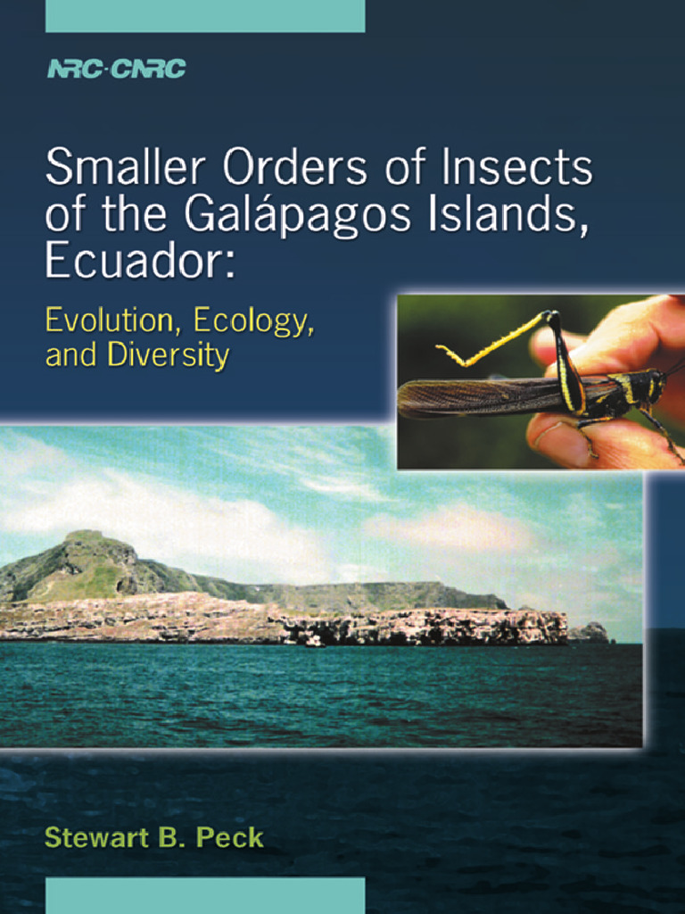 INSECTOS GALAPAGOS - Evolution, Ecology, and Diversity (2001) | PDF ...