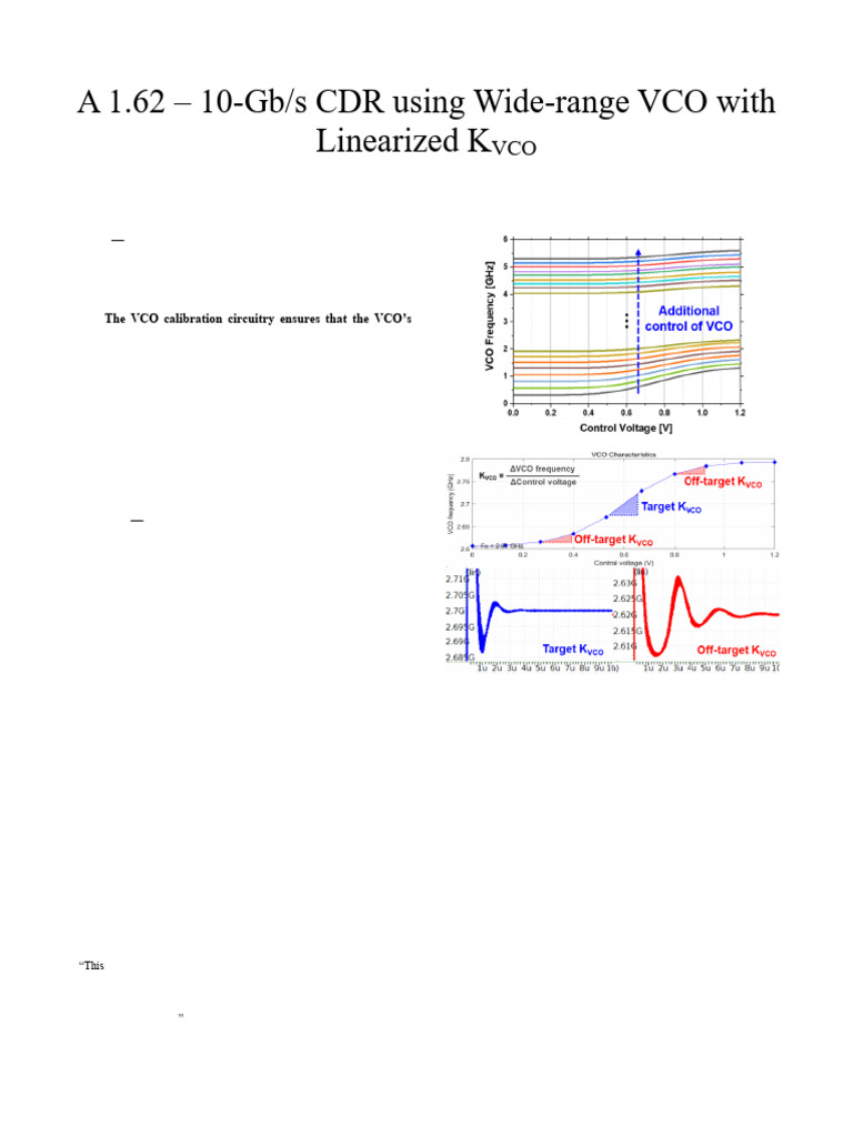 (2025) A 1.62 10-Gb S CDR Using Wide-Range VCO With Linearized KVCO | PDF