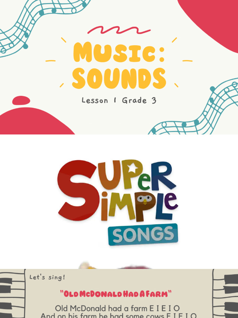 Mapeh 3 Music Lesson 1 Sounds | PDF