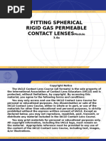 RGP Contact Lens Fitting Guide | PDF | Contact Lens | Senses