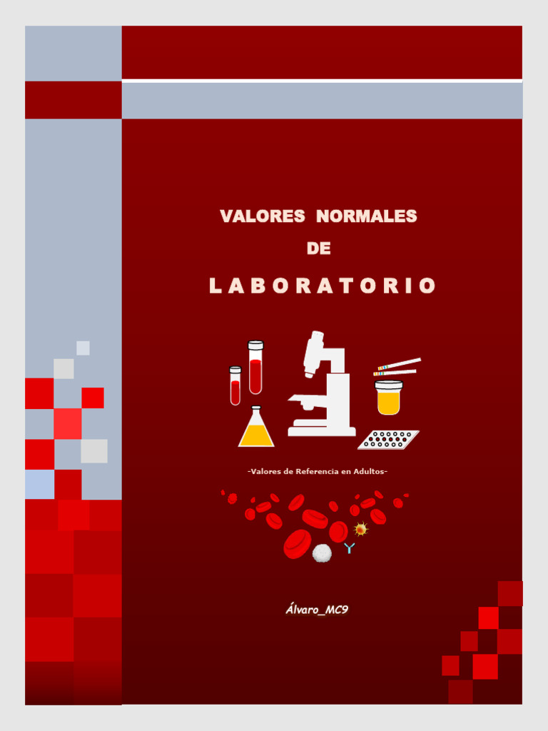 Valores Normales de Laboratorio - 2 (Original) | PDF | Laboratorios ...