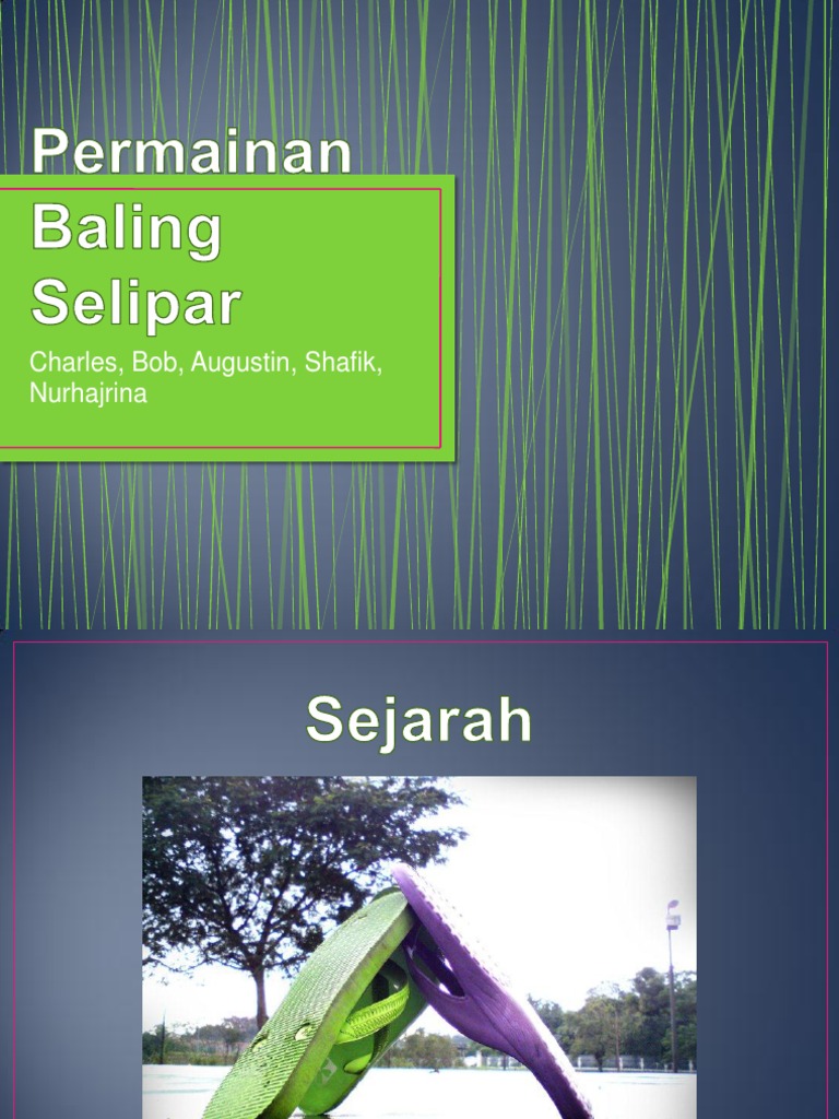 Permainan Baling Selipar | PDF