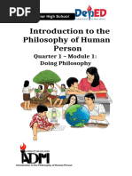 Grade 12 Introduction to Philosophy Module | PDF | Wisdom | Reason