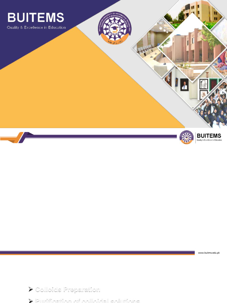 (Lectures 05 and 06) - Spring 2025 | PDF | Catalysis | Colloid