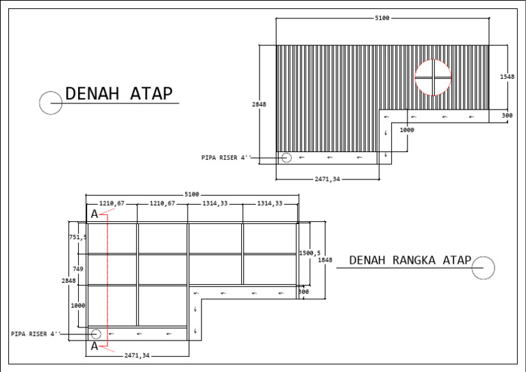 Denah Atap Rsubp | PDF