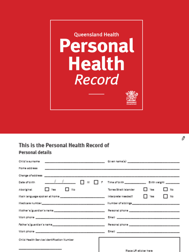 Child Health Record Book Guide | PDF | Childbirth | Infants