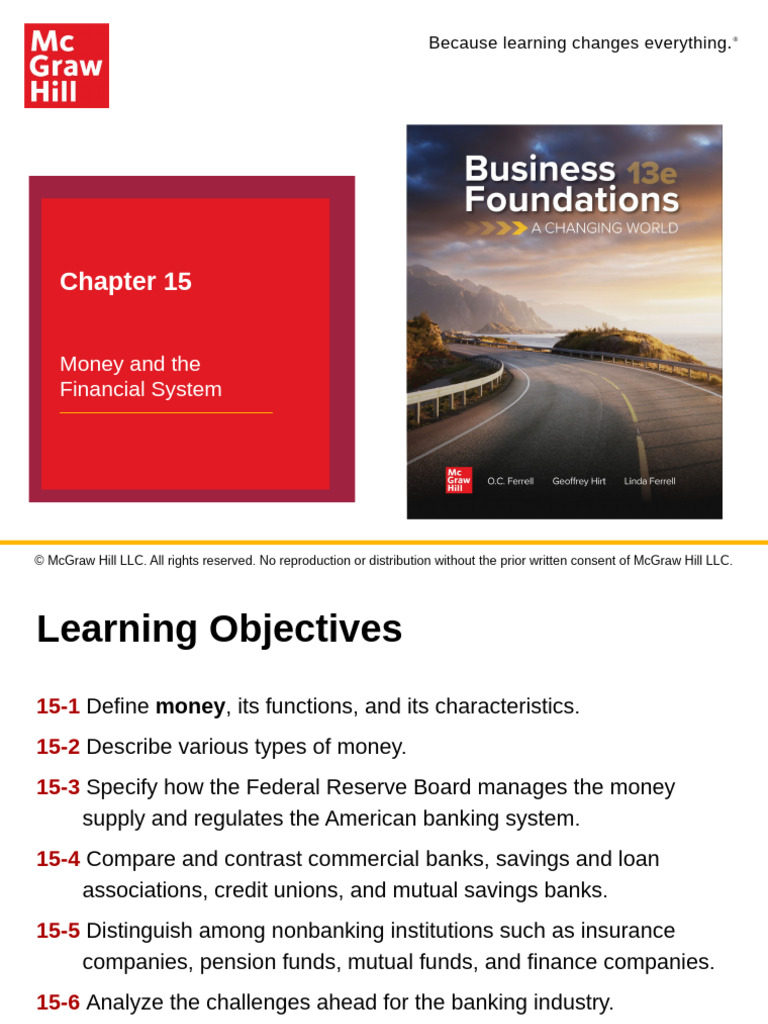 Ferrell 13e PPT Ch15 Accessible | PDF | Money | Credit Card