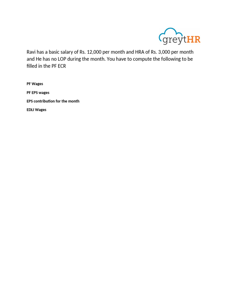 Activity EPF+and+EPS+Computation | PDF