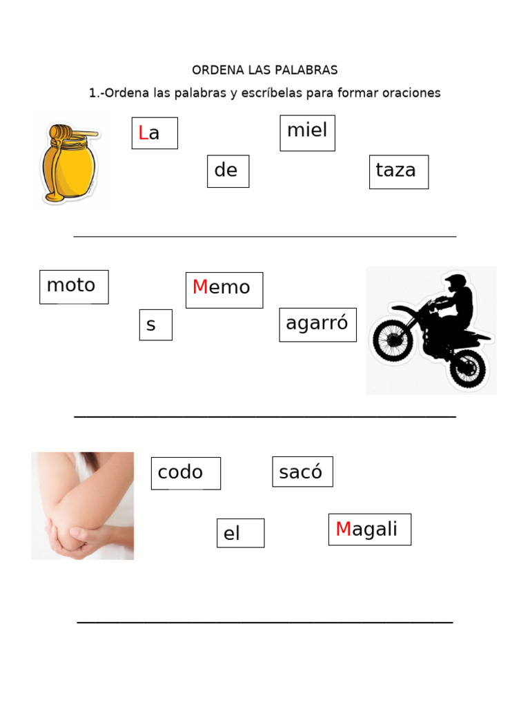 Actividades de 1ro | PDF