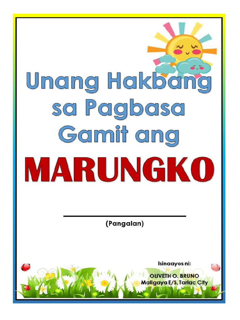 Marungko Approach Mango Pdf