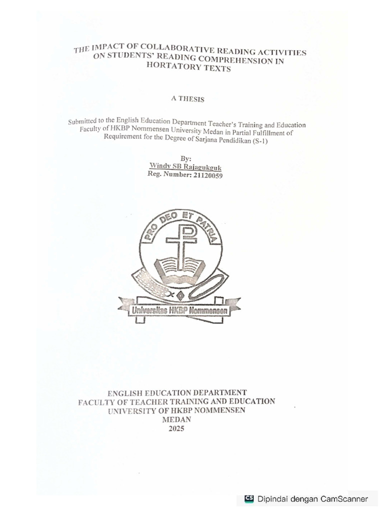 The Impact of Collaborative Reading Activities On Students' Reading ...