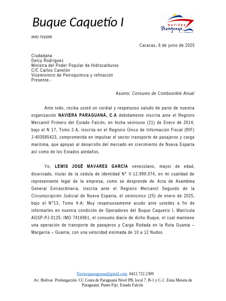 Solicitud de Combustible Caquetio 2025 | PDF