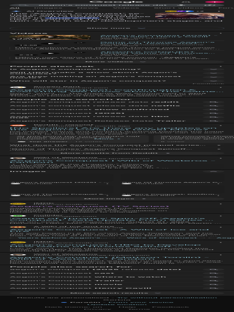 Aegon's Conquest Release Date - Google Search | PDF | World Of A Song Of Ice And Fire