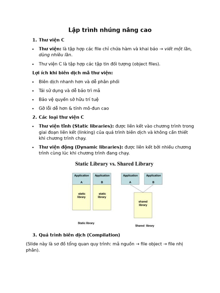 Advanced Embedded Programming | PDF