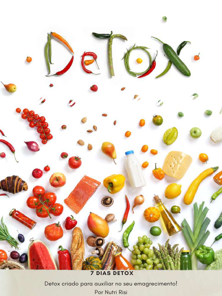 E Book Cardapio Principal Da Fase Detox | PDF | Corpo humano | Alimentos
