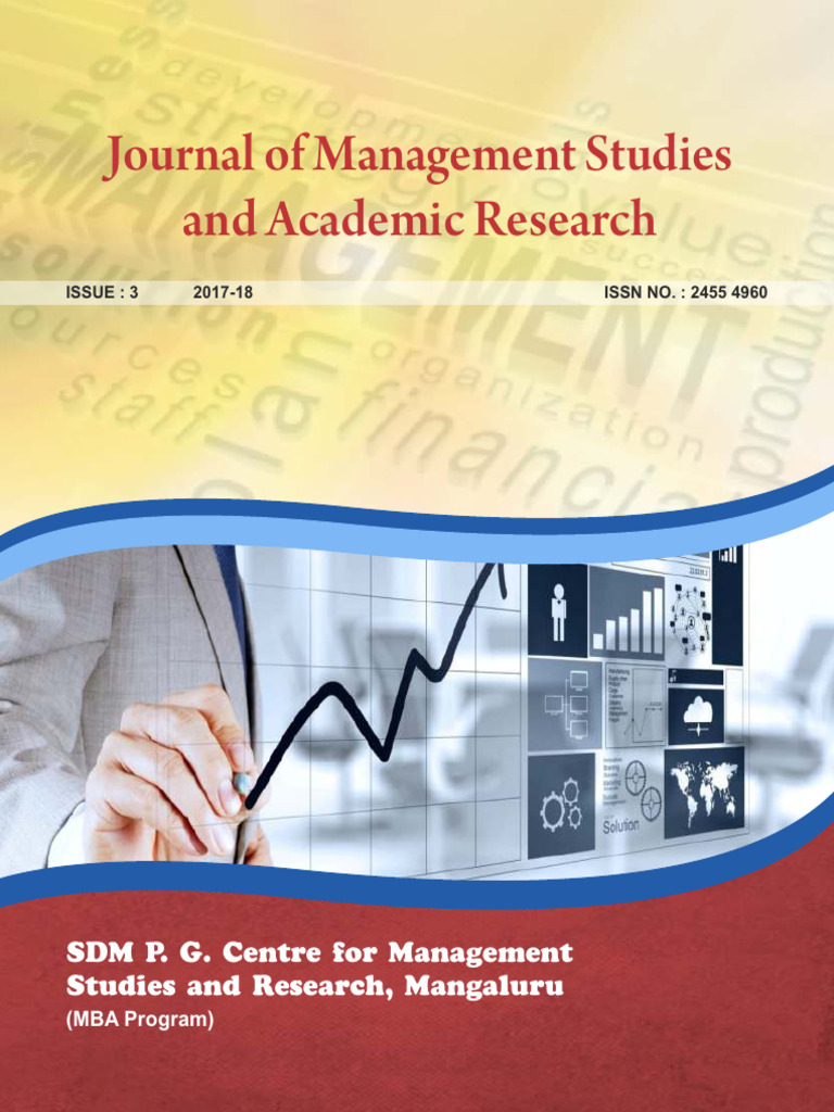SDM PG Centre MBA Journal 2017-18 | PDF | Brand | Behavior