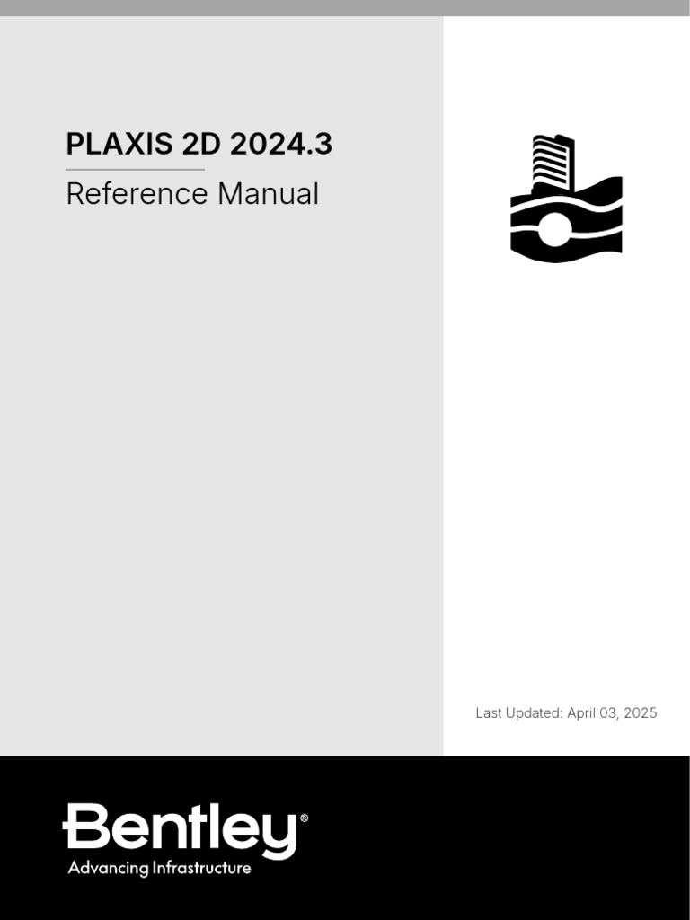 Plaxis 2d 2024.3 2d 2 Reference | PDF | Menu (Computing) | Deformation (Engineering)