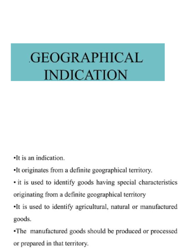 U2p2 Geographical Indications | PDF