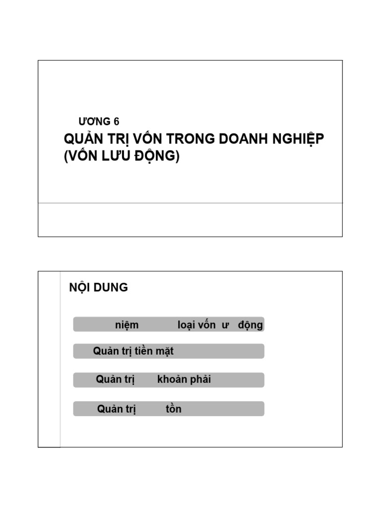 Chuong+6+-+Quan+Tri+Von VLĐ Các+KPT | PDF