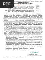 SSC Spot Valuation Relieving Letter | PDF