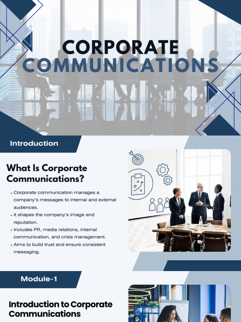 Corporate Communications | PDF | Corporate Social Responsibility ...