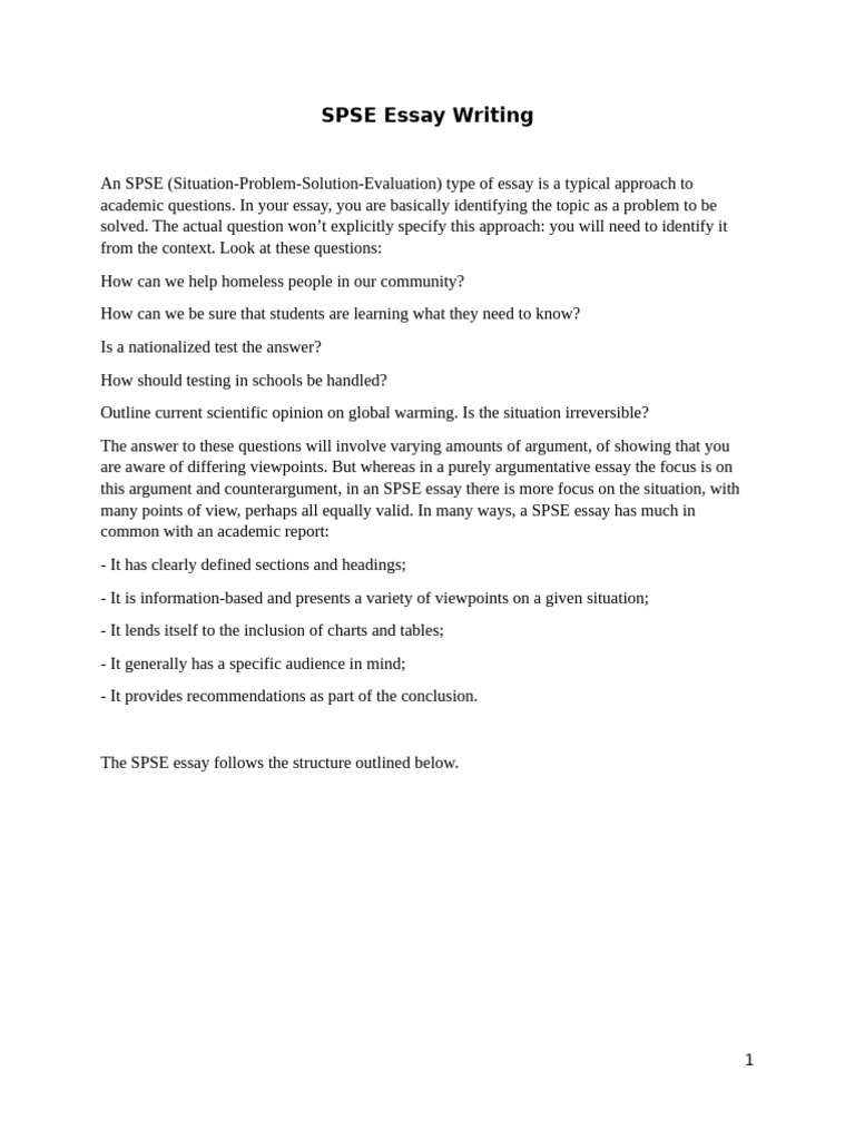 SPSE Essay Writing Guide | PDF | Electronic Waste | Cyberbullying
