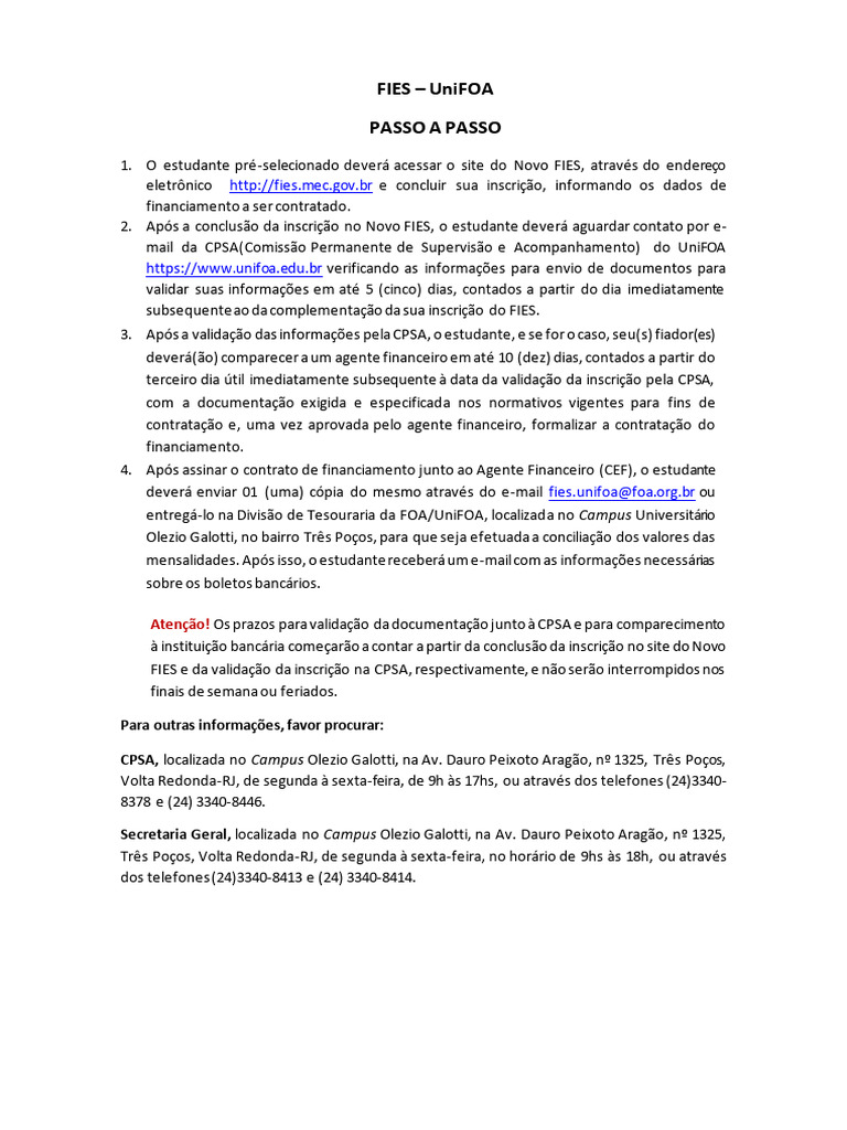 Passo A Passo Fies 2022 2 | PDF