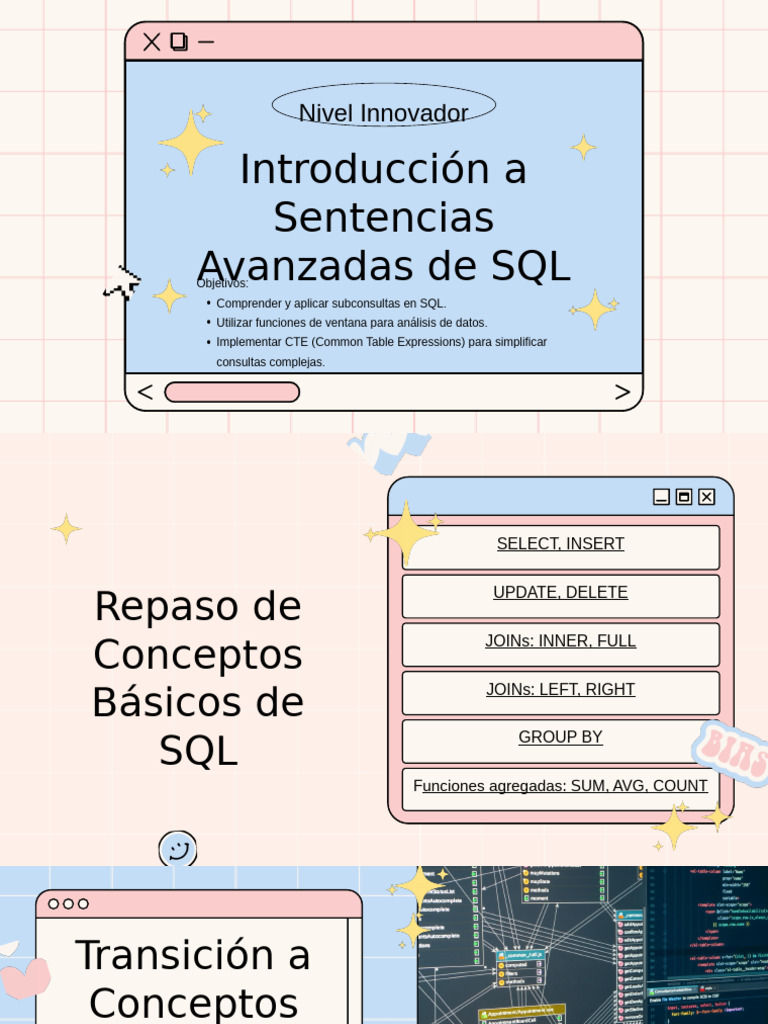 Sentencias Avanzadas de SQL | PDF | SQL | Programación de computadoras