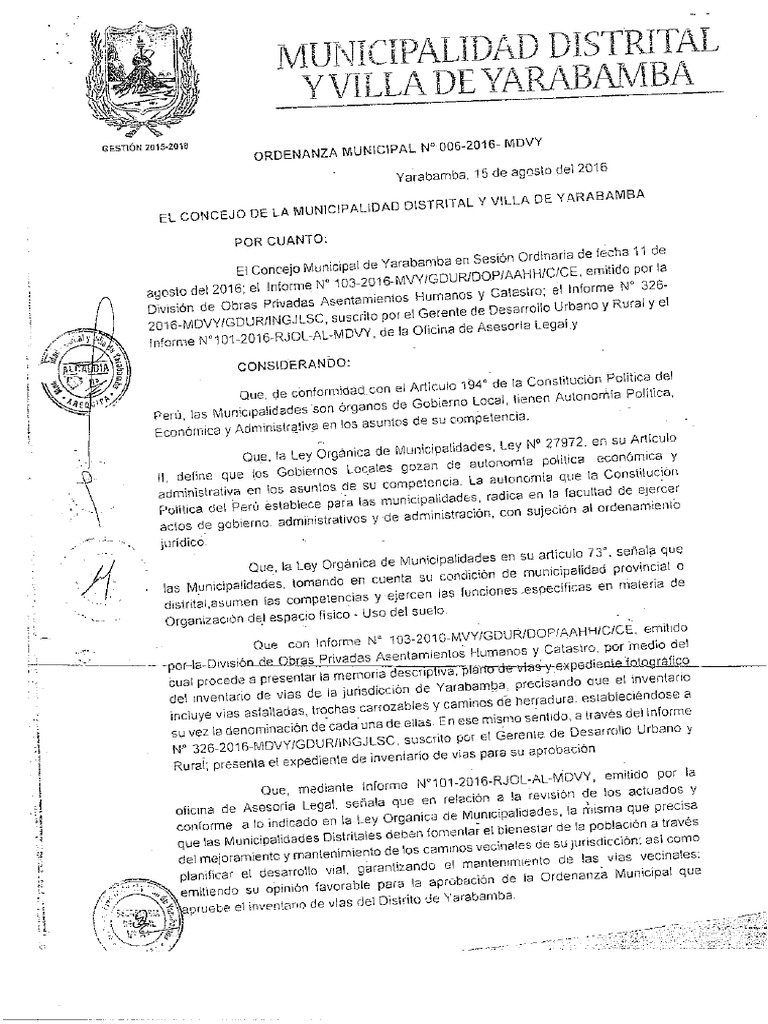 Identificacion+y+existencia+de+vias 20210322 124857 781 | PDF